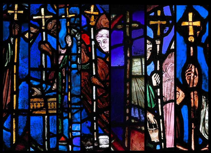Liturgical objects in the stained glass windows of the cathedral - 2/2 ...